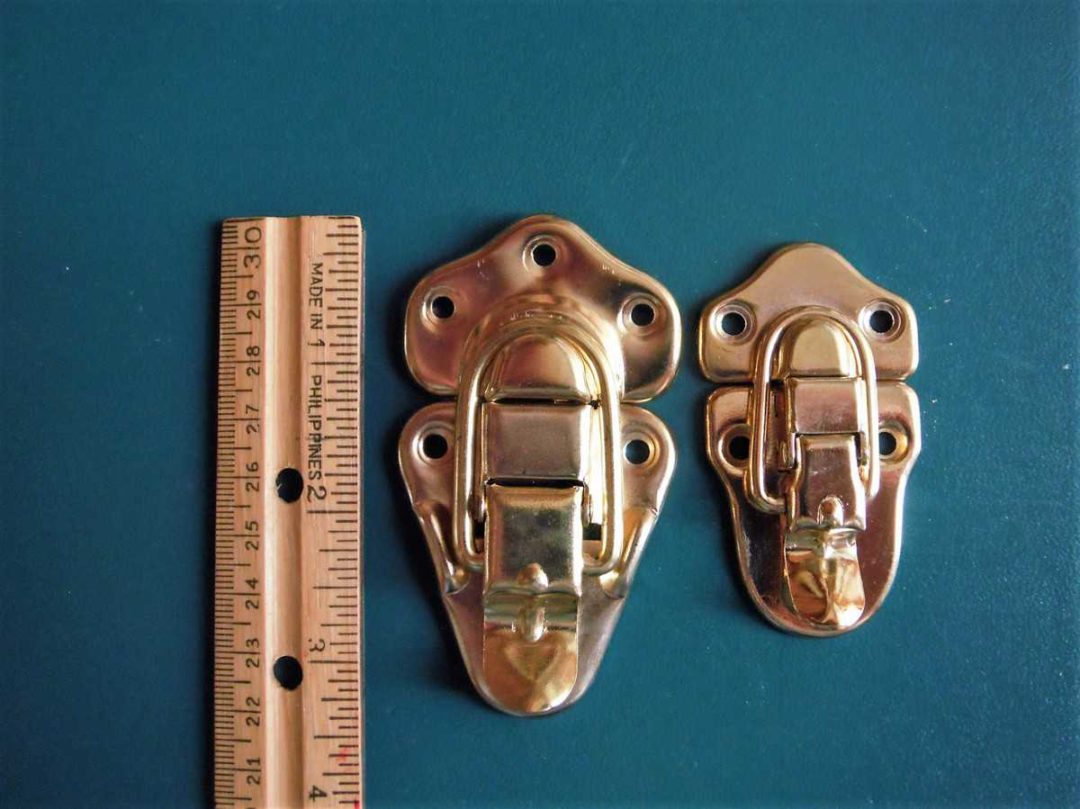 Nickel Gibson Case Latch - SMALL - Guitar and Amp Parts